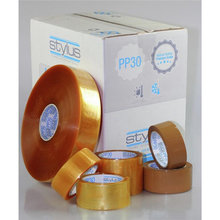 PP30 Packaging Tape 48mm x 75m Clear - Macarthur Wrap & Strap